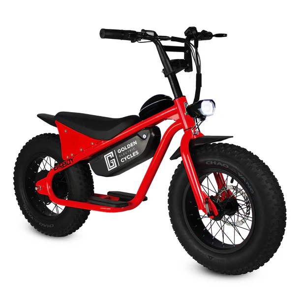 Big Boy Red Ebike 350w 18.6mph - USA EBikes Store